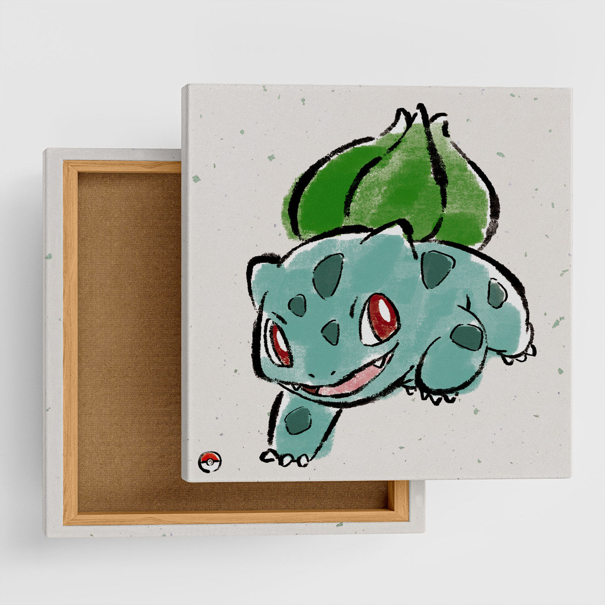 フシギダネ｜筆タッチアートパネル – ArtDeli. アートパネル専門店