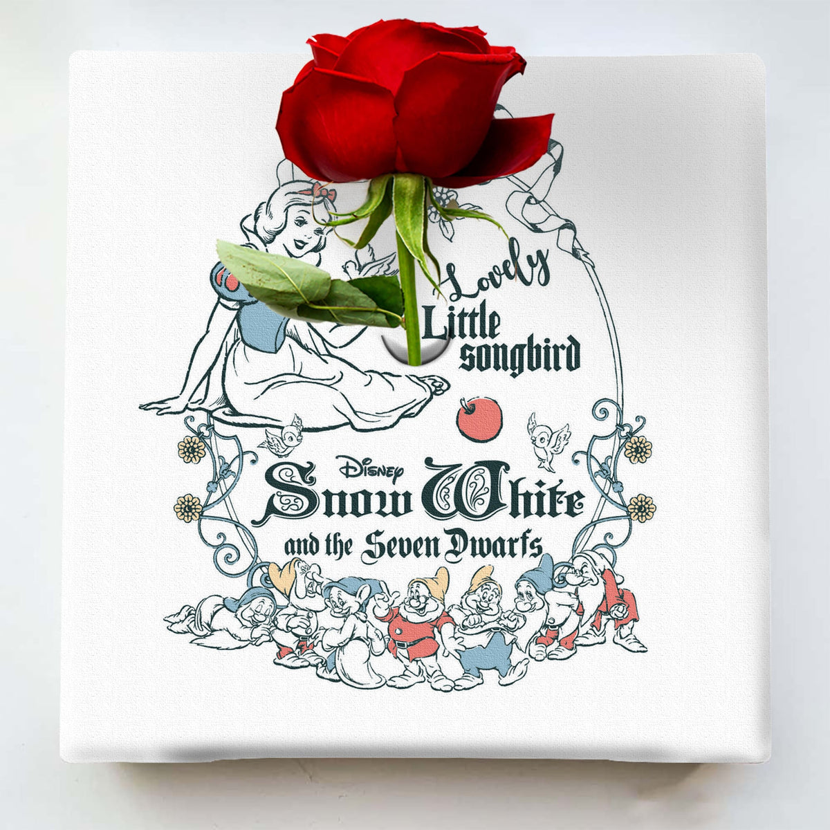 白雪姫のIKEBANA 20×20×2.7cm 一輪挿し 花瓶 ディズニープリンセス IKE-DSNY-2106-44 – ArtDeli ...